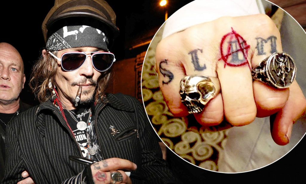 Johnny Depp Tattoos & Their Meaning (Let's Discover It All)!!